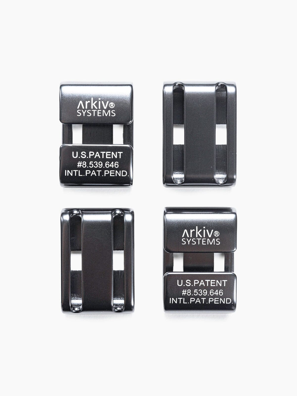 Arkiv® Four-Piece Arkiv® Clip Set // MISSION WORKSHOP